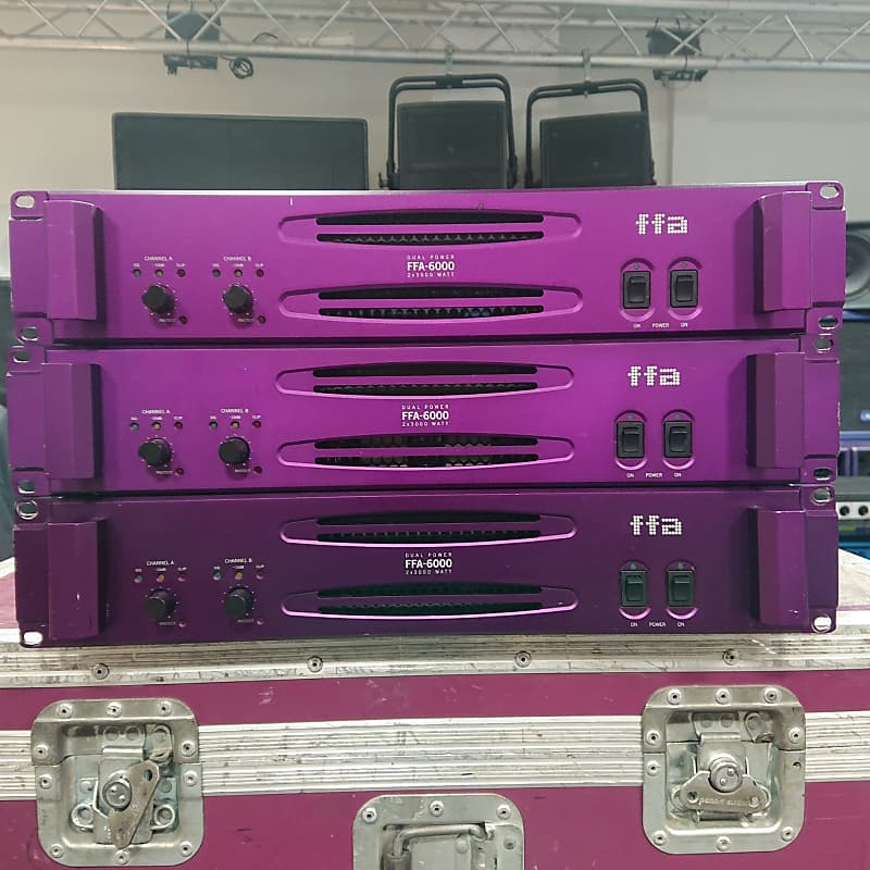 Full Fat Audio FFA 6000 Power Amplifier (Excellent Condition) | Reverb