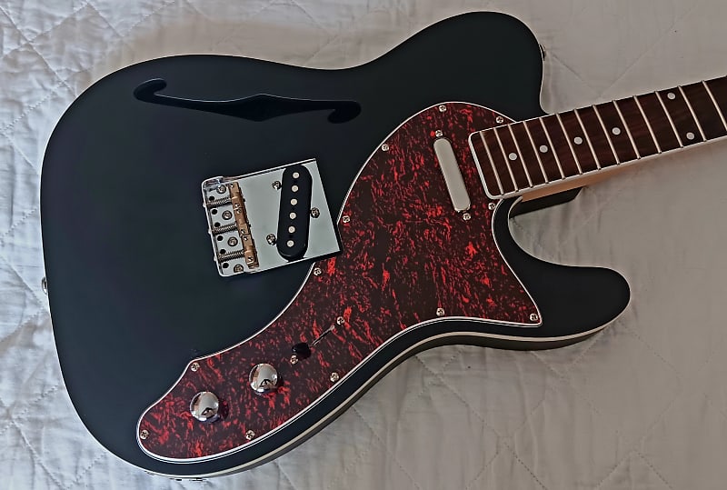 Firefly FFTL Thinline Telecaster (style) - Matte Black (your | Reverb