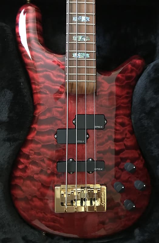 2021 Spector NS-2 USA Black Cherry Bass | Reverb