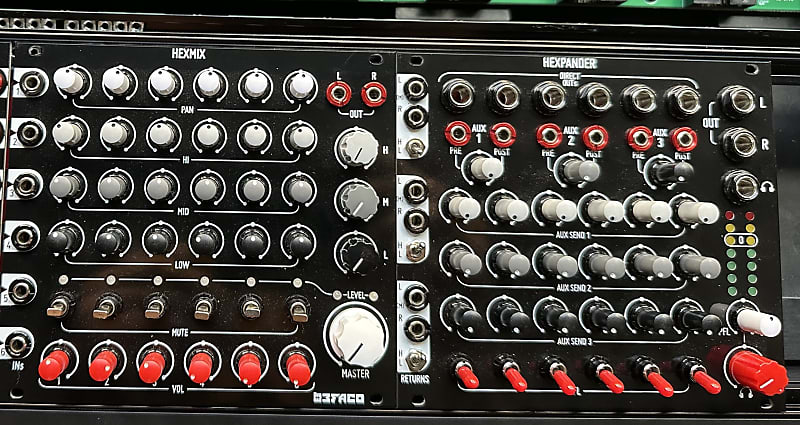 BEFACO MIXER (2 Modules) HEXMIX + HEXPANDER - Factory Built | Reverb