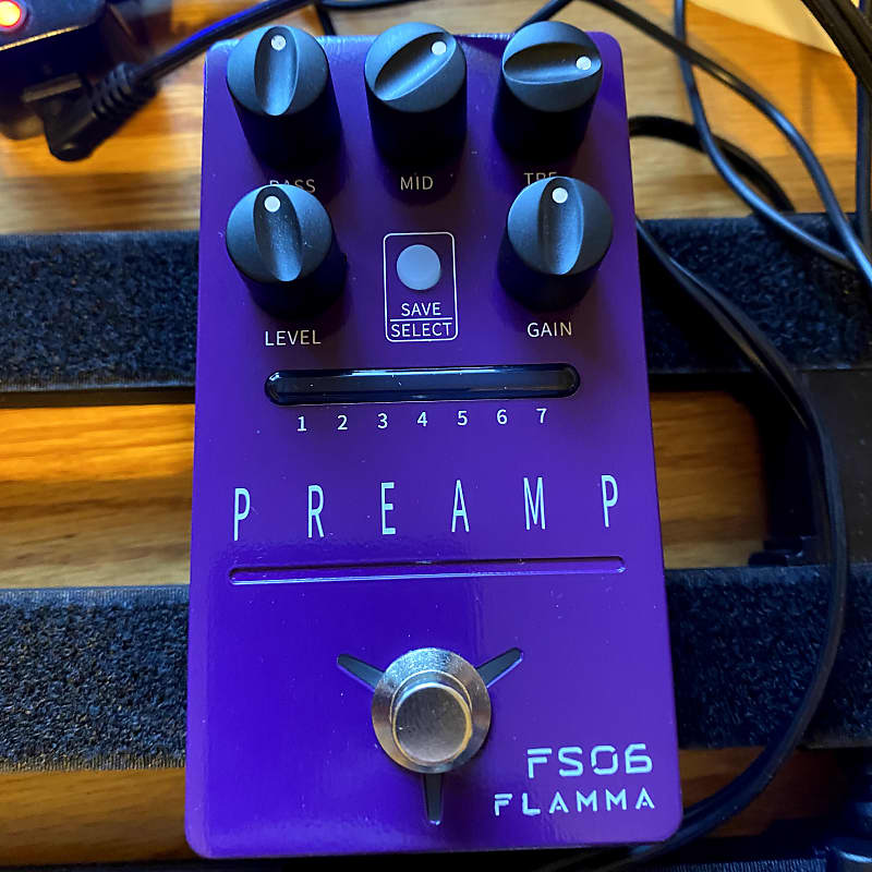 Flamma FS06 Digital Preamp Pedal Purple | Reverb