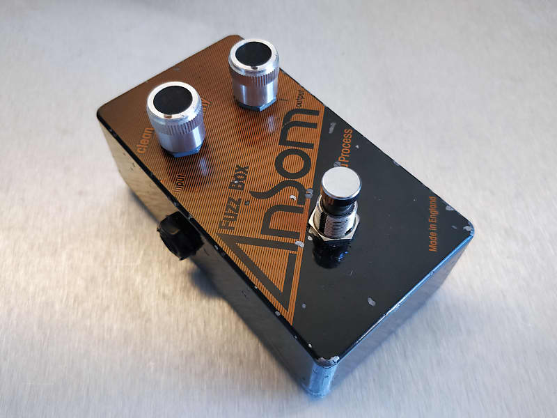 Ansom Fuzz Box Vintage LM741 Distortion UK | Reverb