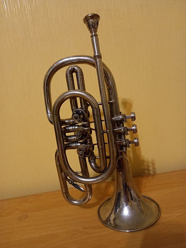 Soviet Trumpet Cornet USSR Musical Wind Instrument Vintage | Reverb
