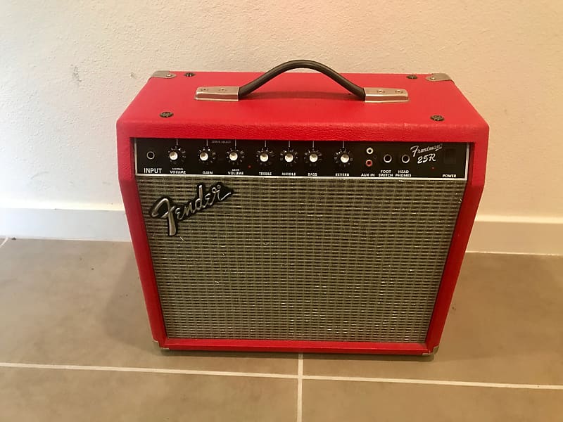 Fender Frontman Red 25R 2-Channel 25-Watt 1x10" Guitar | Reverb