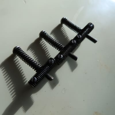 Fender Telecaster Bridge Threaded saddles 1962 thru 1971 USA | Reverb