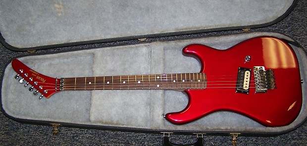 Kramer Focus 1000 1987 Red Metalflake | Reverb