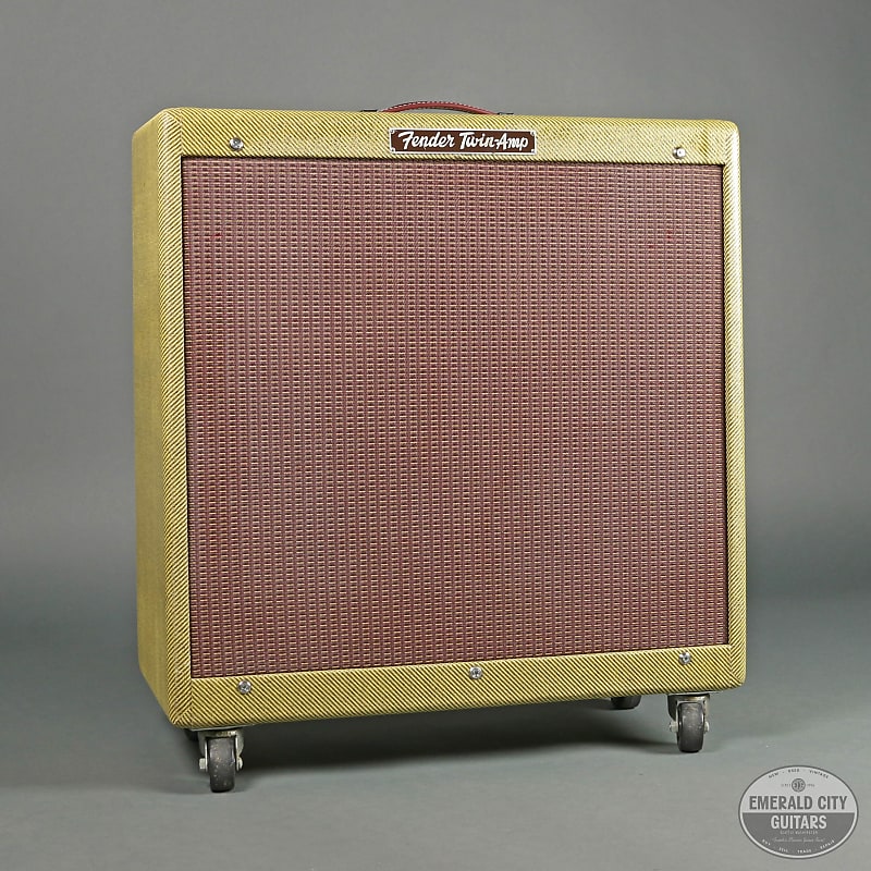 1955 Fender Low-Powered Tweed Twin Conversion | Reverb Australia