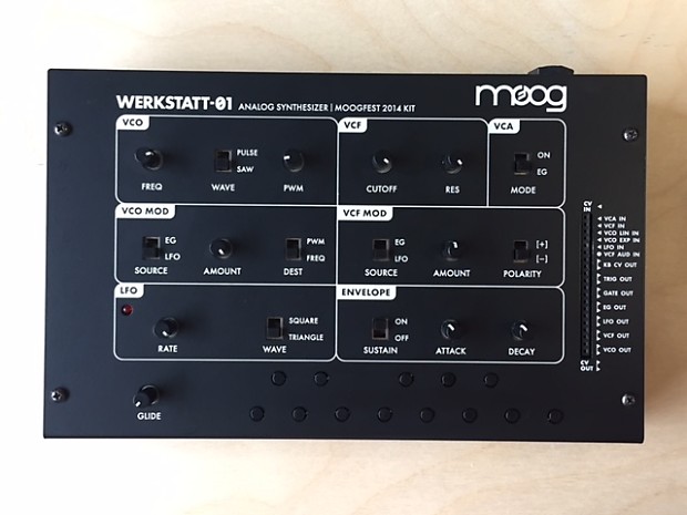 Moog Werkstatt w/CV and Gate mod | Reverb
