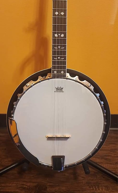 Oscar Schmidt Spalted Maple Banjo | Reverb