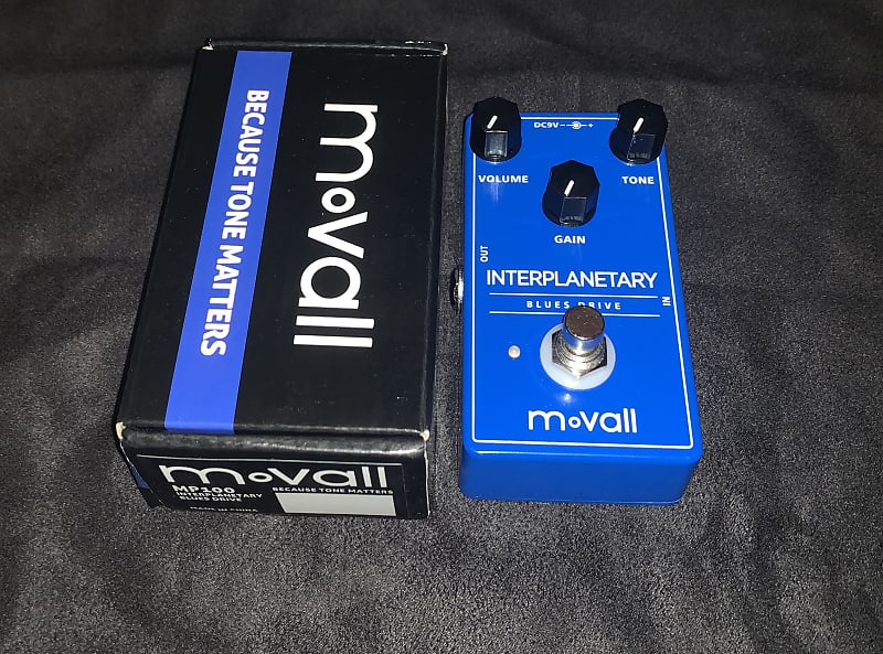 Movall MP100 Interplanetary Blues Drive 2020 - Blue | Reverb