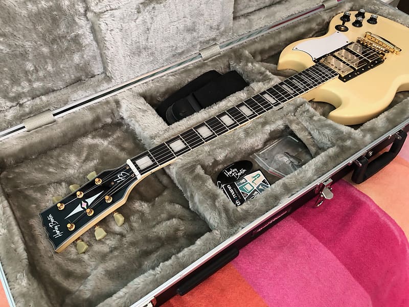 Thomann Harley Benton DC 600 VI 2020 - Antique Ivory | Reverb