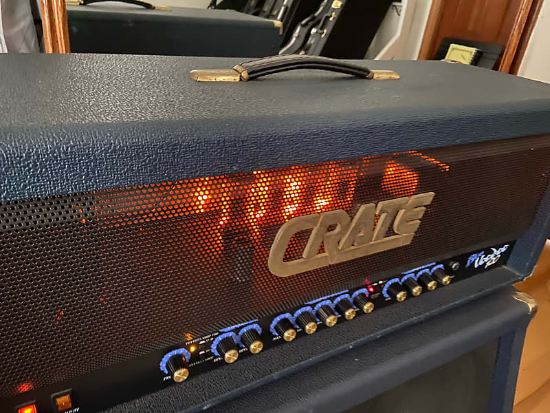 Crate Blue Voodoo BV-120H 120W Half-Stack with 4 x 12" | Reverb