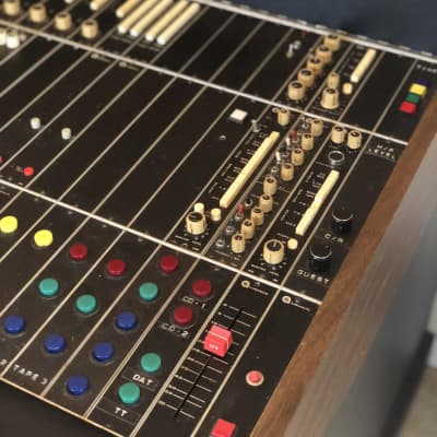 1975 AUDITRONICS 110A GRANDSON (18)Channel Console /Sidecar / | Reverb