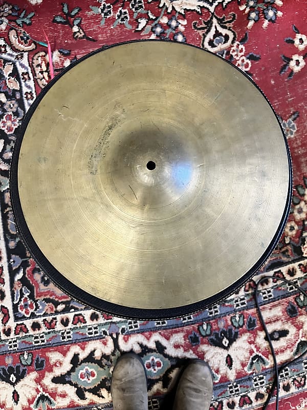 X.e. Ajaha 14” cymbal made in Italy 1086g 1960s | Reverb