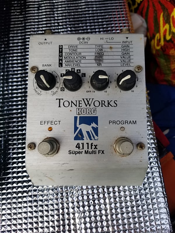 Korg Tone Works 411 fx | Reverb