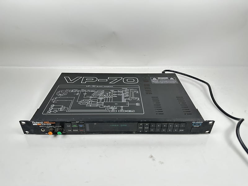 Roland VP-70 Vintage Synthesizer Vocoder Voice Harmonizer | Reverb