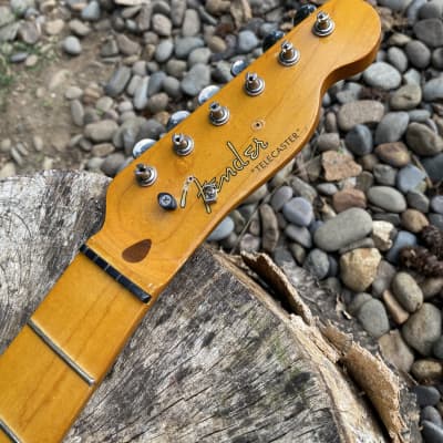 Allparts TMNF-FAT Fender licensed Telecaster neck w/ Tuners - | Reverb
