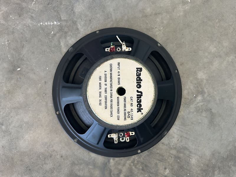 Radio Shack Subwoofer 40-1349 1990s | Reverb