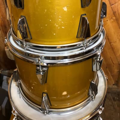 Tama - Elvin Jones’ Crestar Drum Set 1987 - Gold Lacquer | Reverb