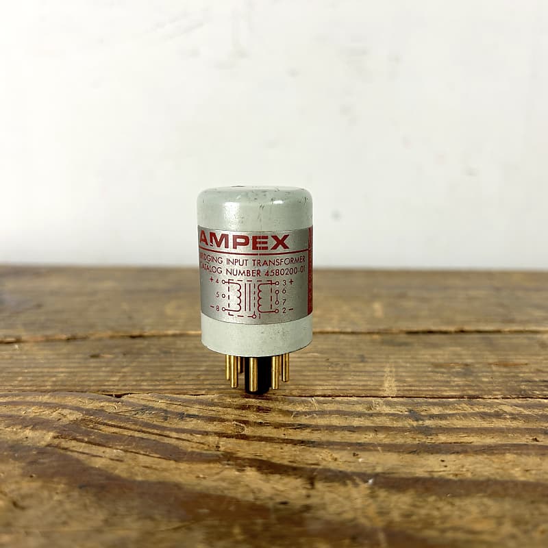 Ampex 4580200 01 Bridging Input Transformer Reverb
