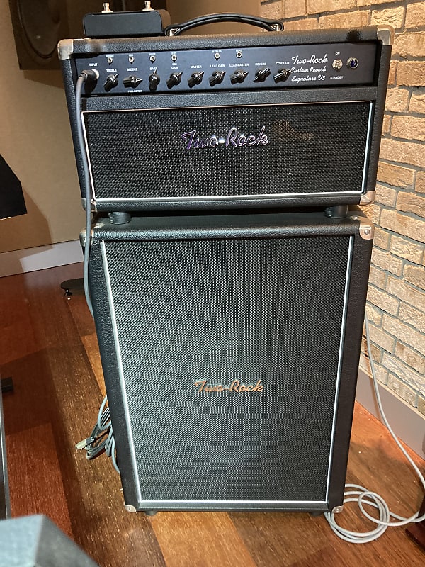 Two-Rock Custom Reverb Signature V3 100 watt + 2x12 cab Black | Reverb