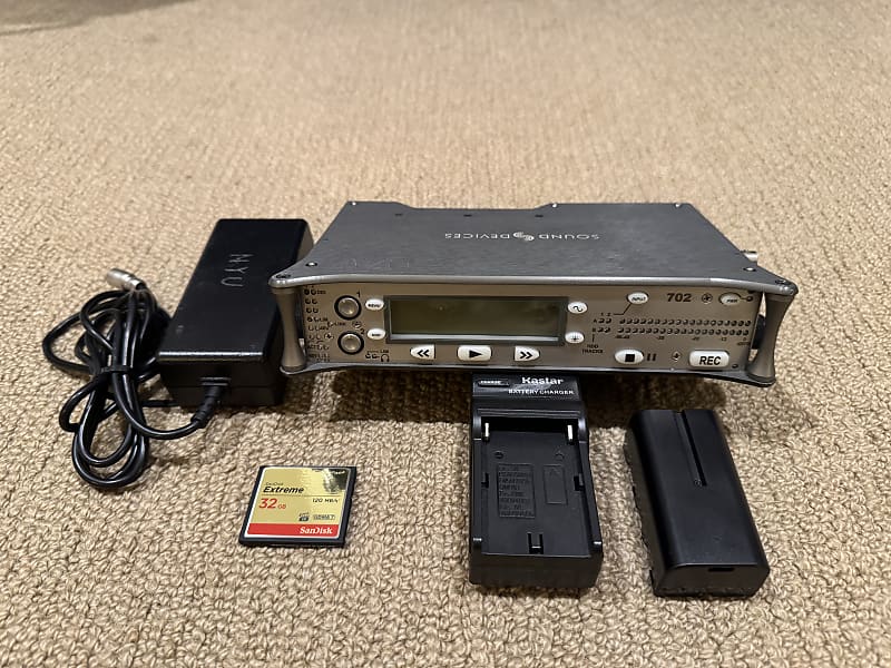 Sound Devices 702 2-Channel Portable High-Resolution Digital | Reverb