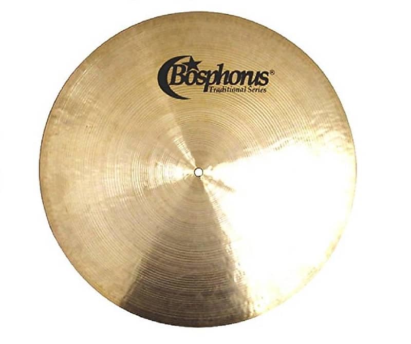 Bosphorus Cymbals 19" Traditional Flat Ride | Reverb