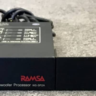 Ramsa WS-SP2A Subwoofer Processor | Reverb