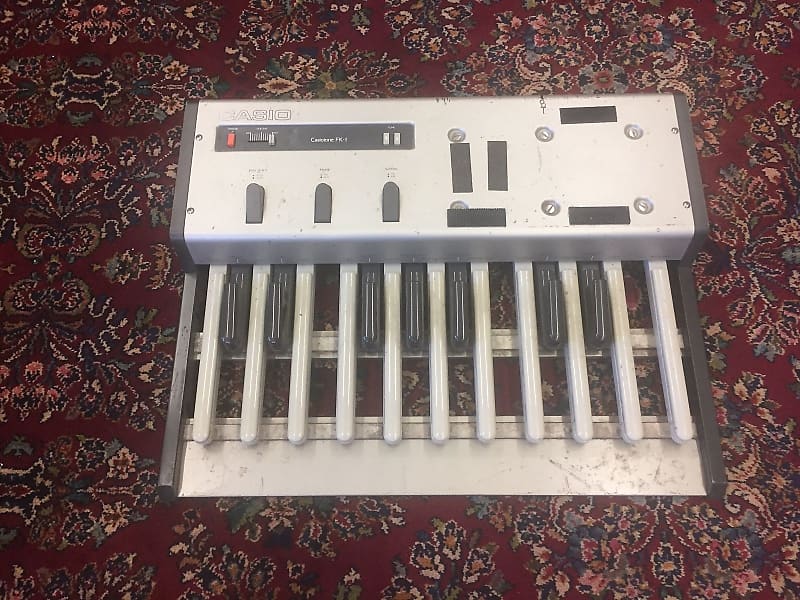 Casio Casiotone FK1 symphonytron foot pedals Gray | Reverb