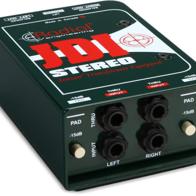 Radial JDI Stereo - Jensen Equipped 2-channel Passive | Reverb