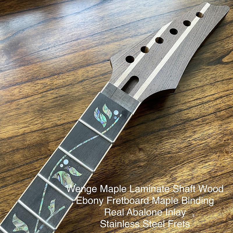 ibanez j custom style rg jem guitar wenge maple neck with | Reverb