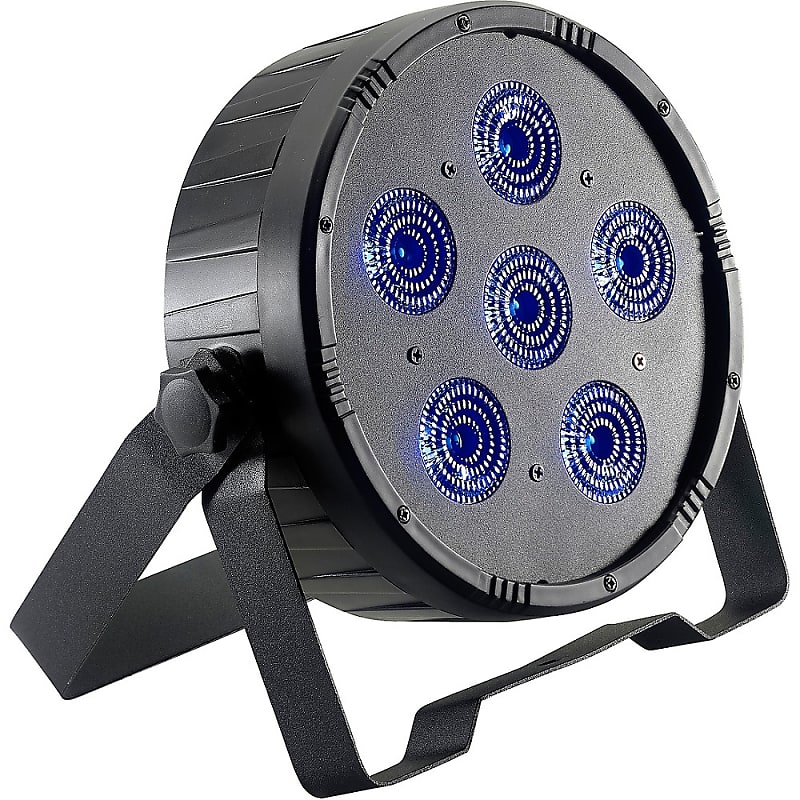 Stagg Flat ECOPAR 6 RGBWA+UV LED Spotlight Wash Light Regular | Reverb