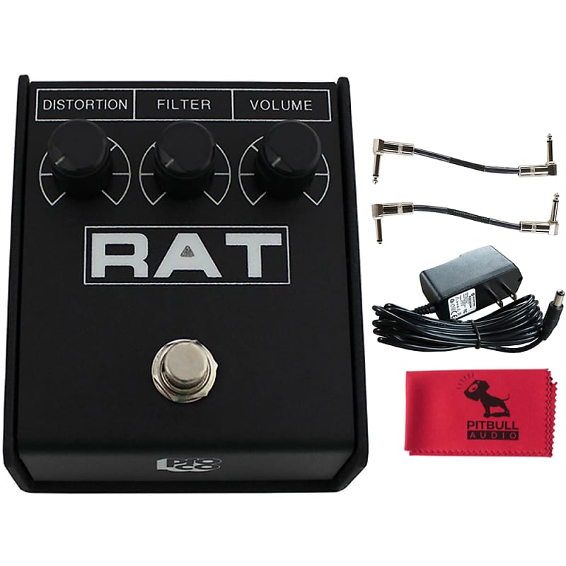 Pro Co Rat 2 Overdrive Distortion Pedal w/ Power Supply, | Reverb