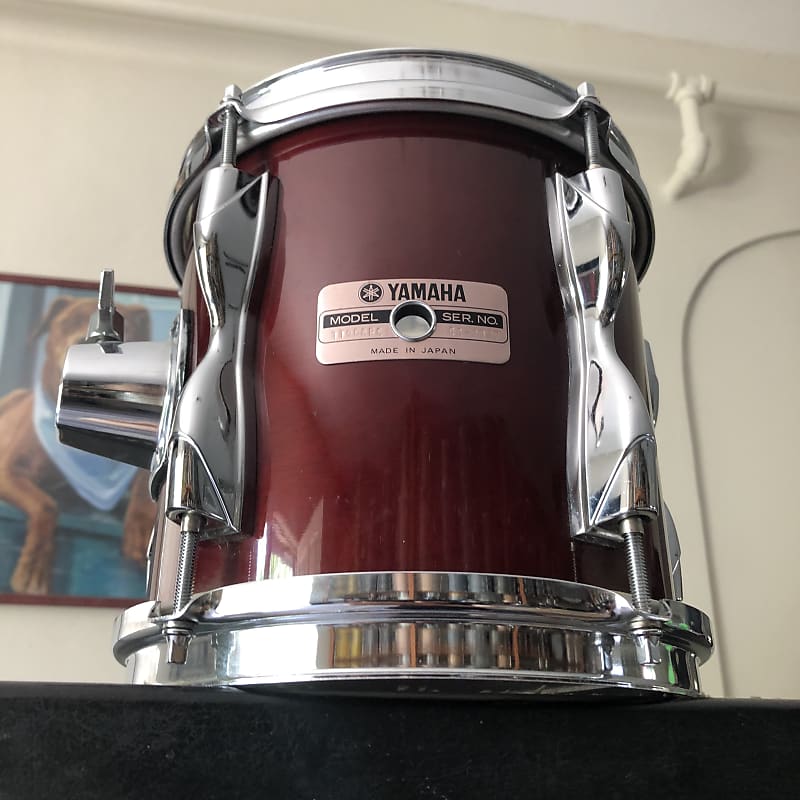 1980 Yamaha 8" Recording Custom Tom 8x8 Cherry Wood MIJ | Reverb