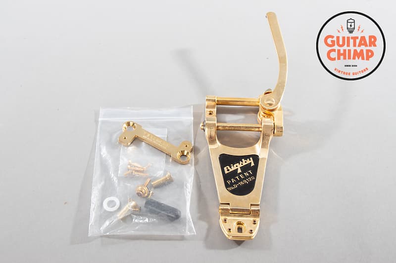 Bigsby B7 Vibrato Tailpiece with Vibromate Gold | Reverb