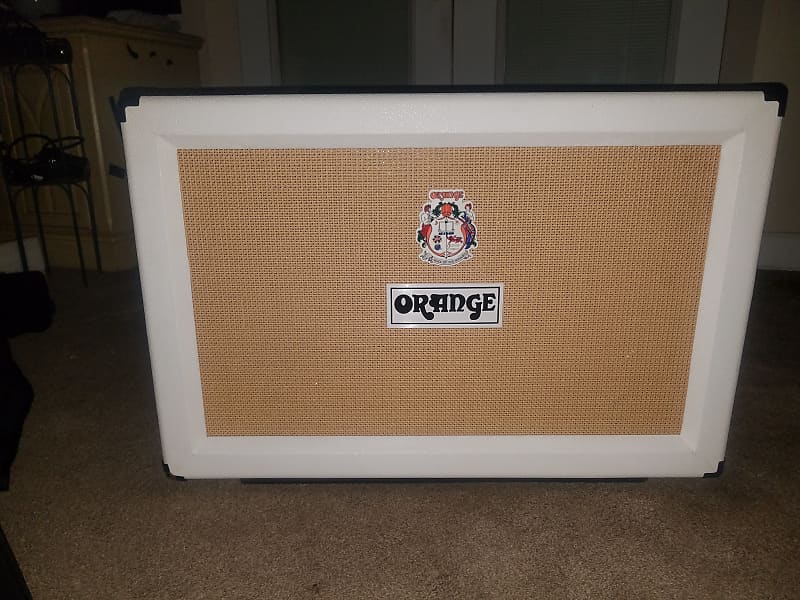 Orange ppc212 guitar cabinet 2014 Limited Edition (white) | Reverb
