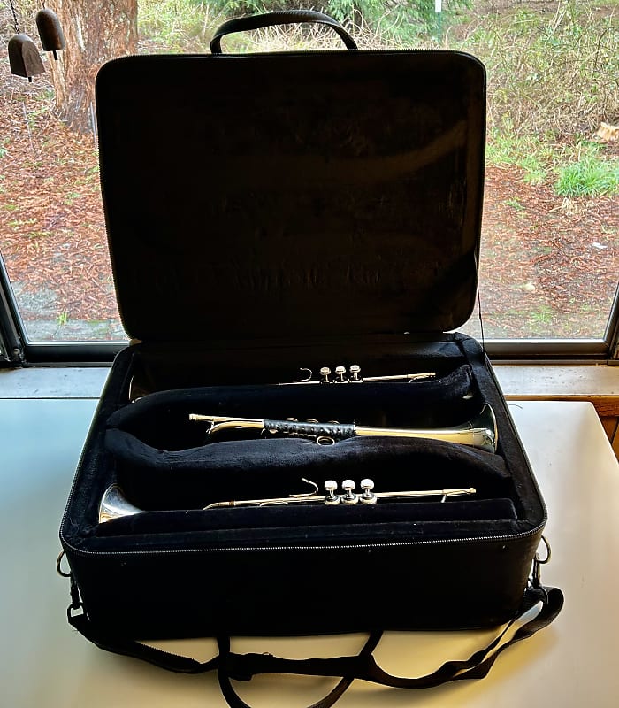 Protec Triple Trumpet Case Excellent Unused Condition | Reverb