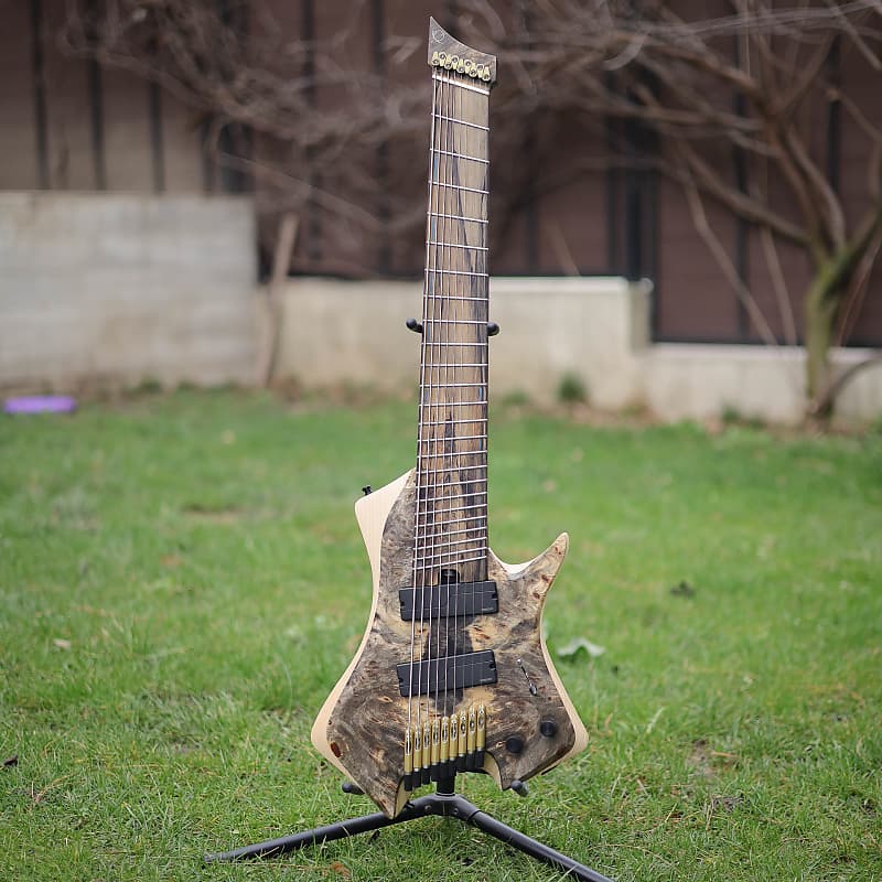 Valravn Surtr 9 string Headless 2023 - Natural | Reverb
