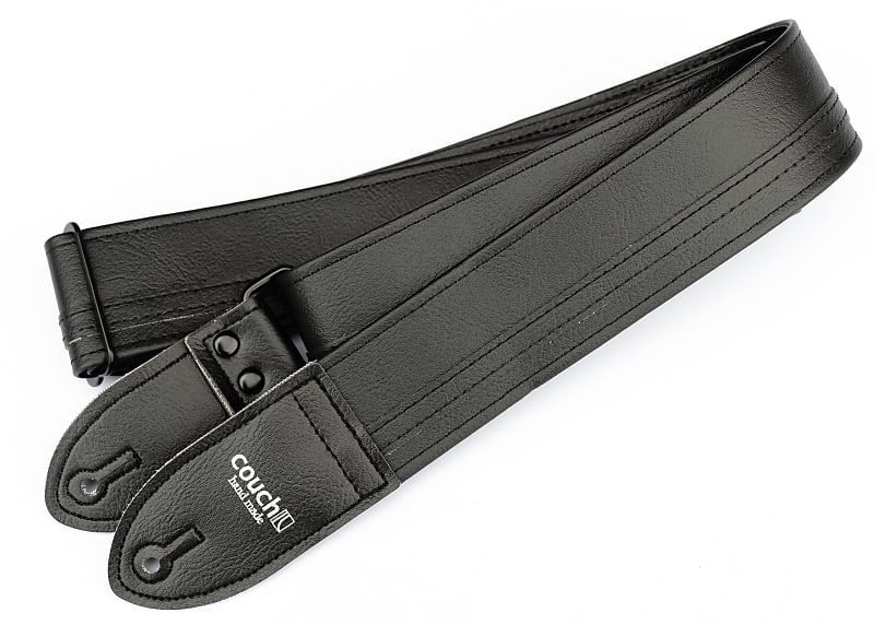 Couch All Black Racer X Guitar Strap | Reverb
