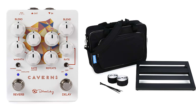 Keeley Caverns V2 Delay and Reverb Pedal Bundle with | Reverb