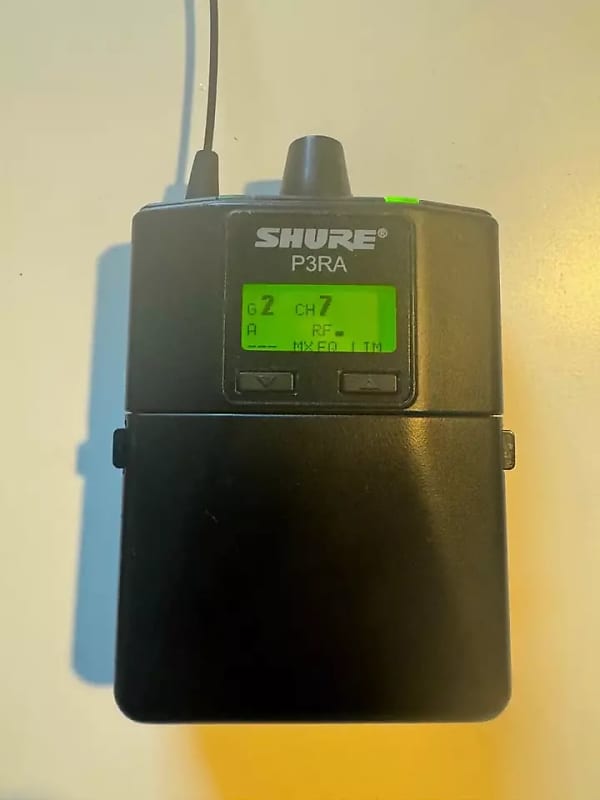 Shure PSM 300 Professional Bodypack Receiver P3RA Band J13; | Reverb