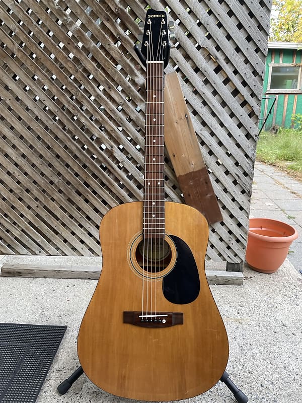 Samick LW-020G Acoustic Guitar - Natural | Reverb Canada