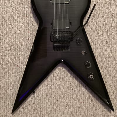 Dean Custom Run #12 SplitTail TBK Electric Guitar w Case #43 | Reverb