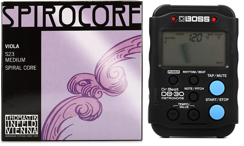 Thomastik-Infeld S23 Spirocore Viola String Set - 4/4 Size | Reverb