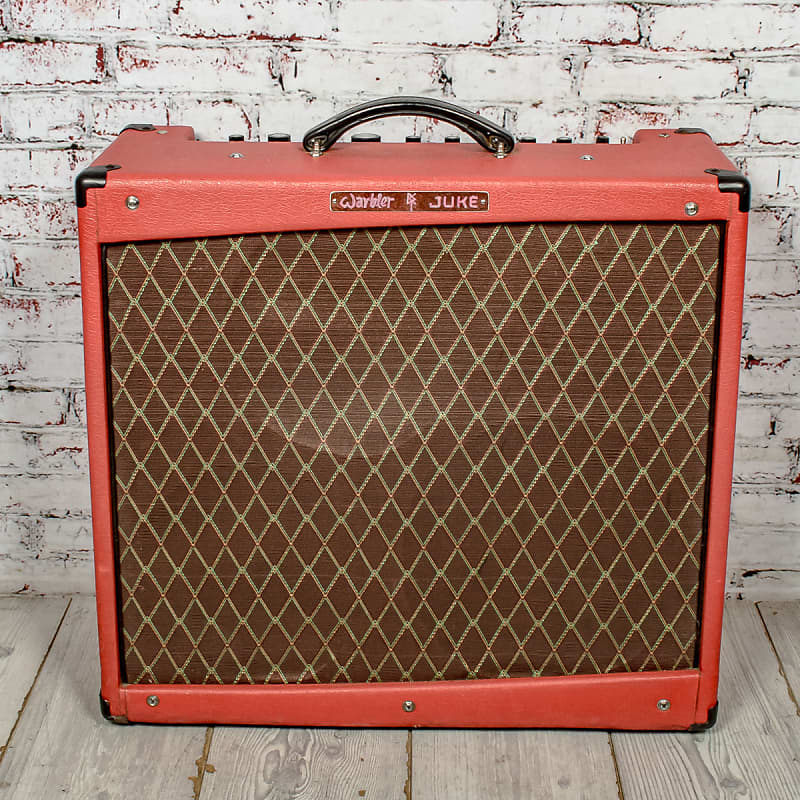 Juke Amps Warbler Muse 1210 Tube Guitar Combo Amp, Red w/ | Reverb