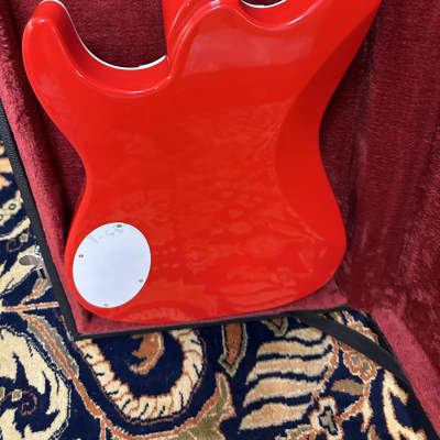 Joe Doe Guitars by Vintage Jockey in Gas Pump Red Limited | Reverb