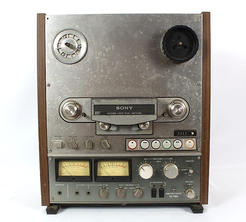 SONY TC-765 Closed Loop Dual Capston Reel to Reel Tape | Reverb