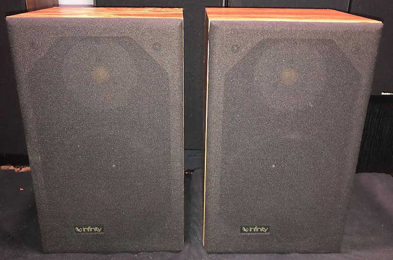 Infinity RS-10 Reference Series Bookshelf Speakers Wood | Reverb