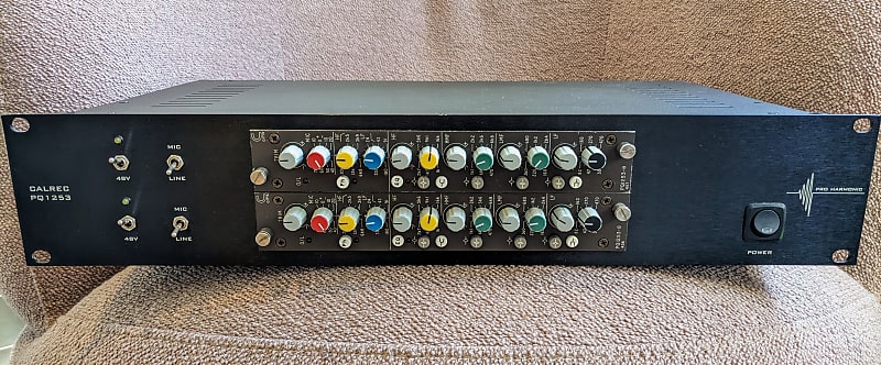 Calrec PQ1253 2 channel rack | Reverb