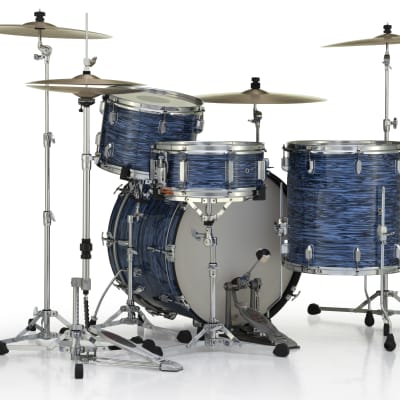 Pearl President Deluxe Ocean Ripple 3pc Shell Pack 22x14 13x9 | Reverb